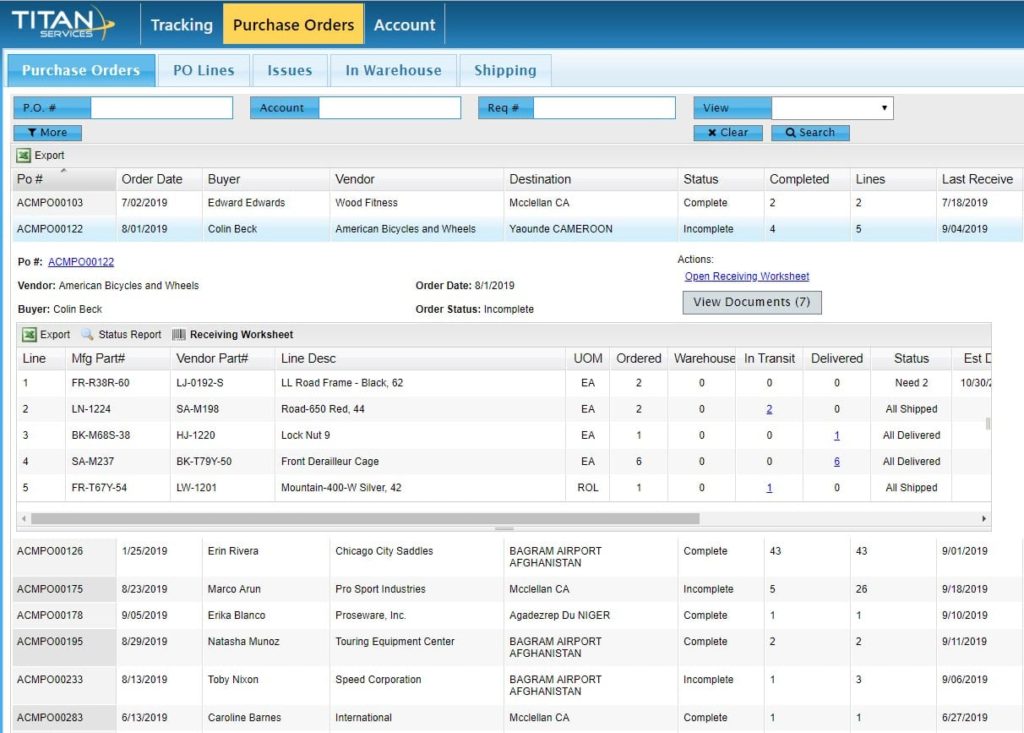 Technology - Titan Services